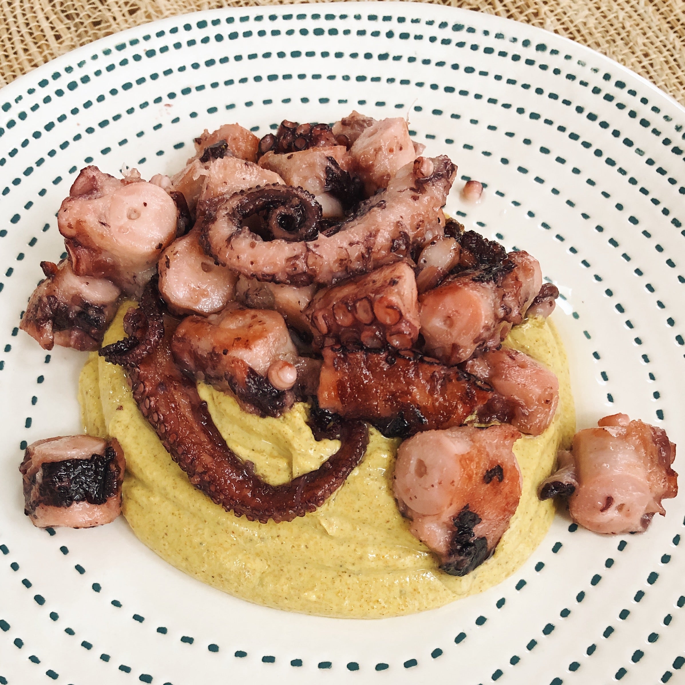 how to cook curry octopus